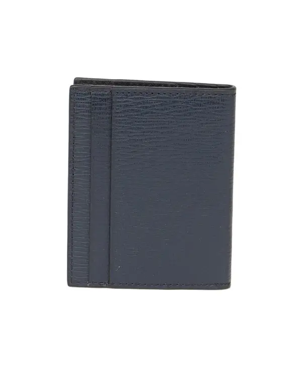 FERRAGAMO Logo-print Leather Cardholder - Black