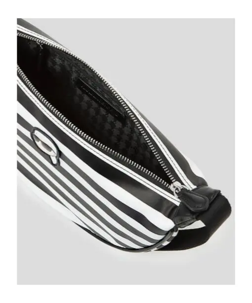 Karl Lagerfeld Small Ikon Shoulder Bag With Detachable Pouch