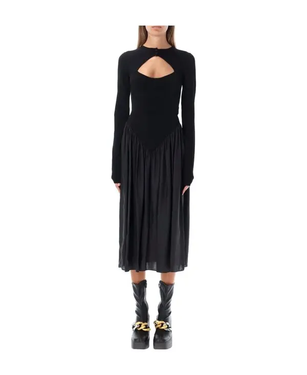 Stella McCartney Technical Shiny Knit Dress