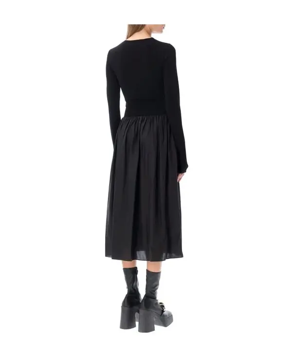 Stella McCartney Technical Shiny Knit Dress
