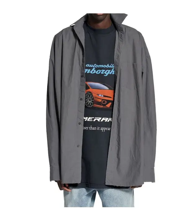 Balenciaga Gucci Layered Long-sleeve Shirt