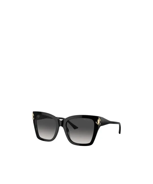 JIMMY CHOO Cat Eye Frame Sunglasses - Black
