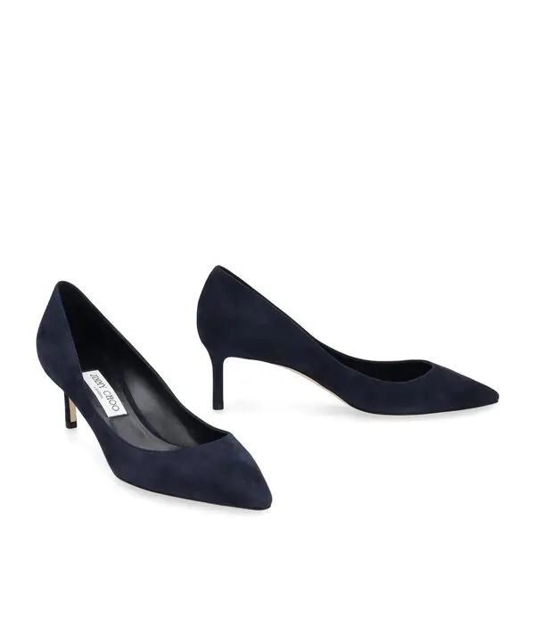 JIMMY CHOO Romy 60 Pointed Heeled Pumps