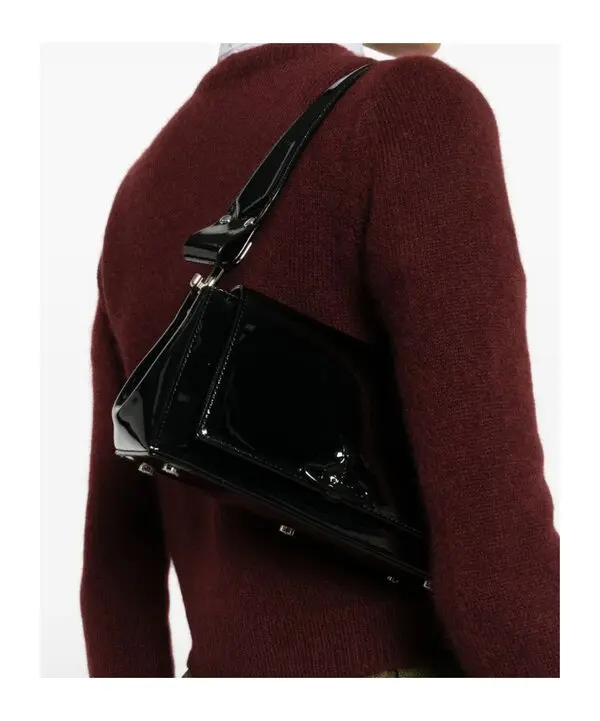 VIVIENNE WESTWOOD Hazel Shoulder Bag - Black