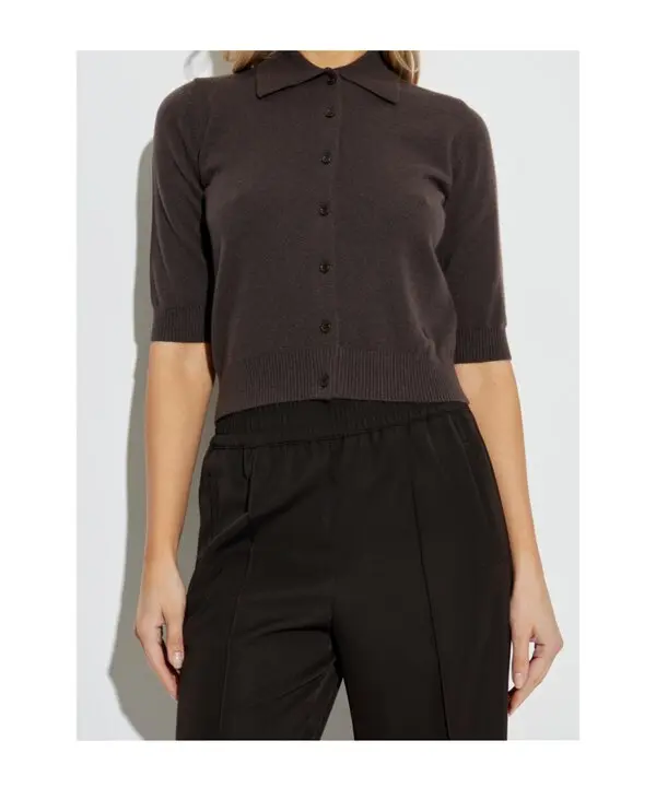 Dolce & Gabbana Short Sleeve Buttoned Cardigan