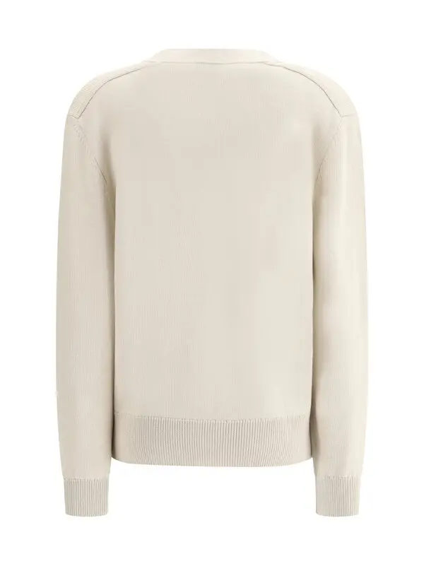 Burberry Logo Patch Knitted Cardigan