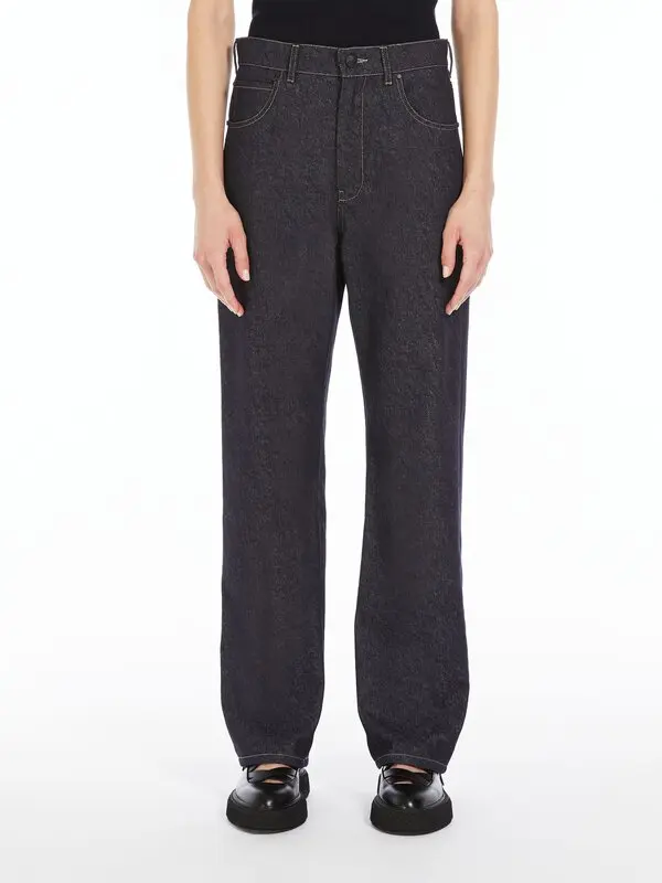 Max Mara High-rise Straight-leg Jeans