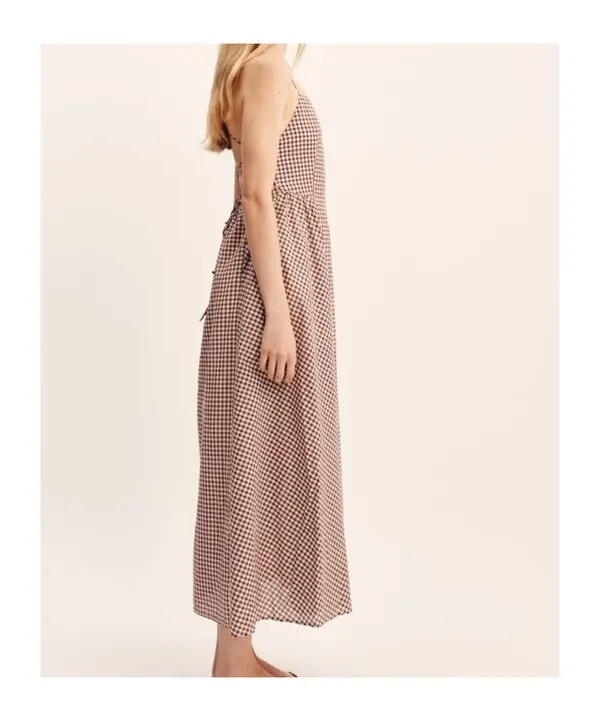 Posse Callie Gingham Maxi Dress