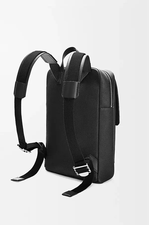 Loewe Military Backpack In Soft Grained Calfskin