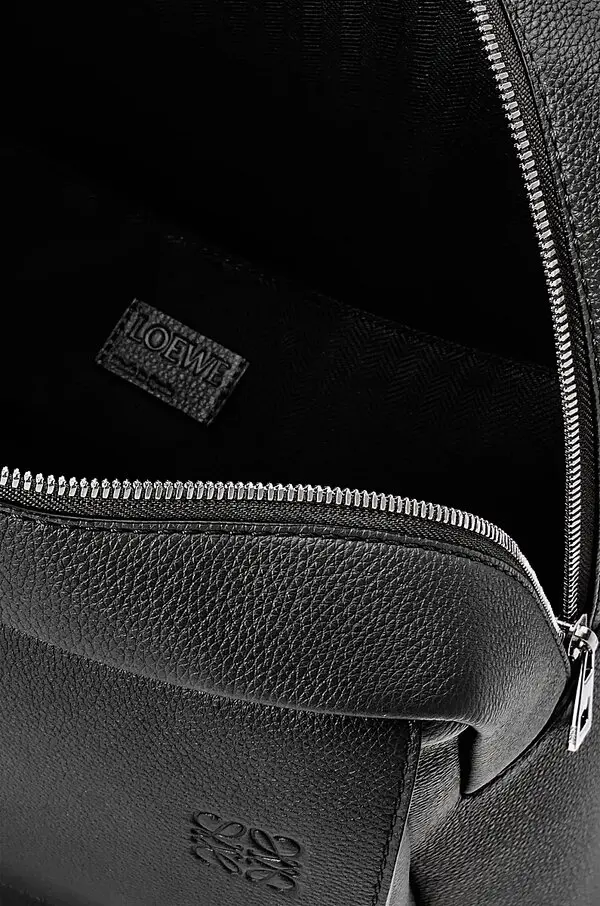 Loewe Military Backpack In Soft Grained Calfskin