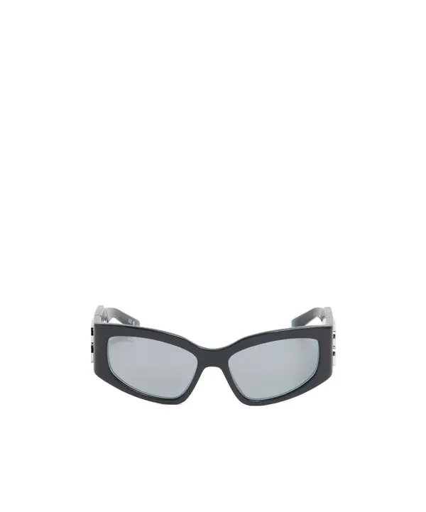 Balenciaga Bossy Cat-eye Frame Sunglasses - Gray
