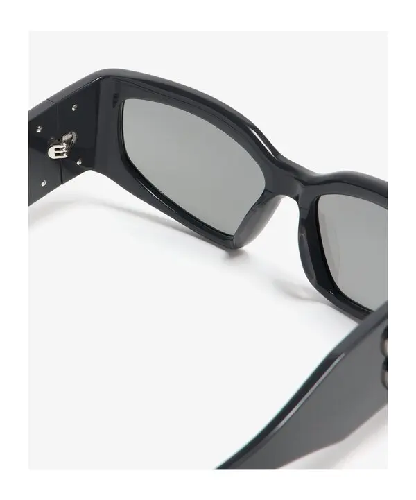 Balenciaga Bossy Cat-eye Frame Sunglasses - Gray