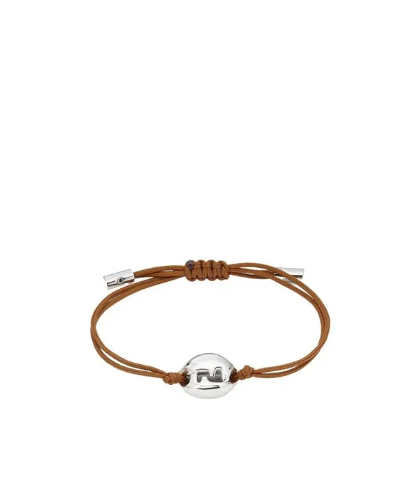 Fendi Ff Shell Bracelet - Brown