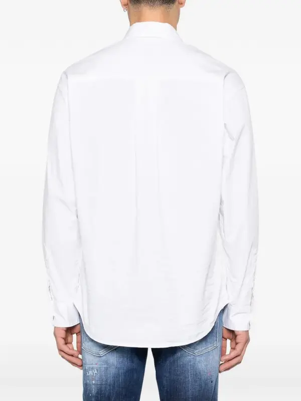 Dsquared2 Zip-pocket Shirt - White
