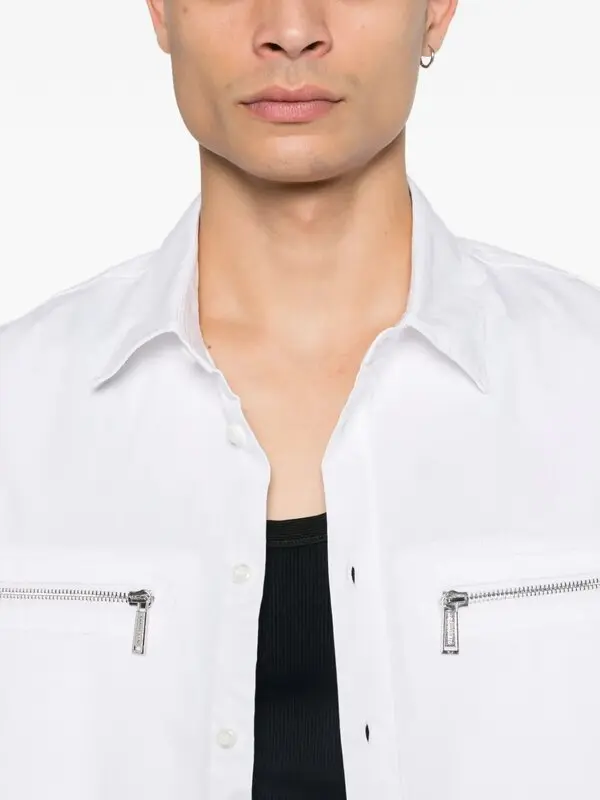 Dsquared2 Zip-pocket Shirt - White