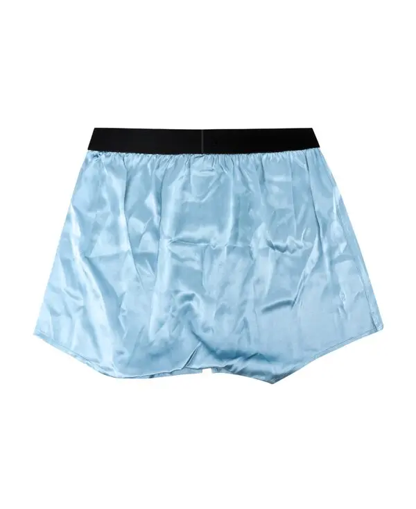 TOM FORD Logo-waistband Stretched Satin Boxers - No