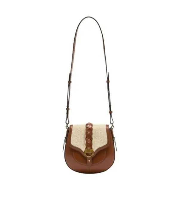 Isabel Marant Étoile Small Altay Shoulder Bag - Brown/vanilla