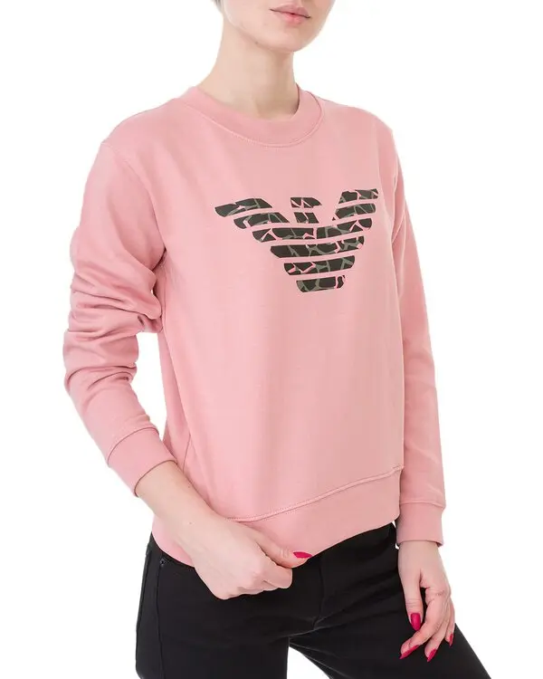 Emporio Armani Round Neck Logo Sweater