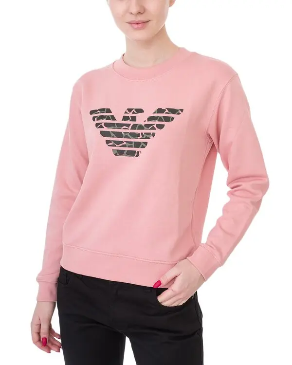 Emporio Armani Round Neck Logo Sweater