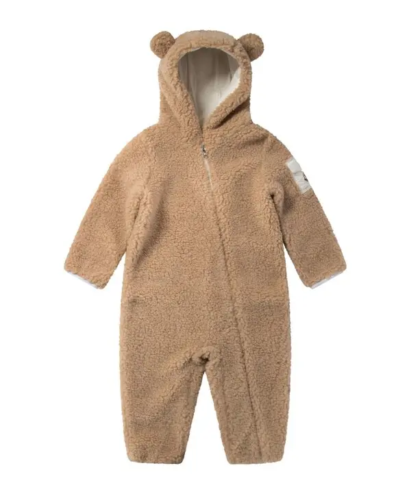 Moncler Hooded Jumpsuit - Camel Beige