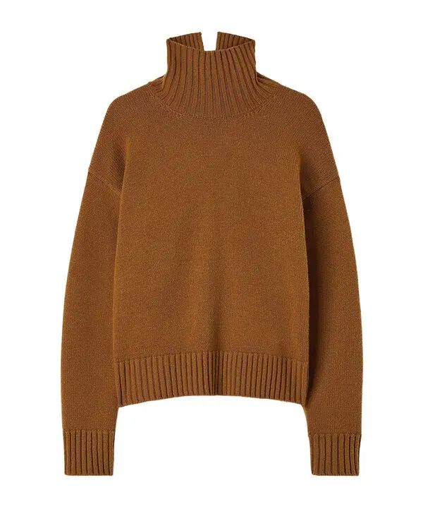 JIL SANDER High-neck Ribbed Sweater