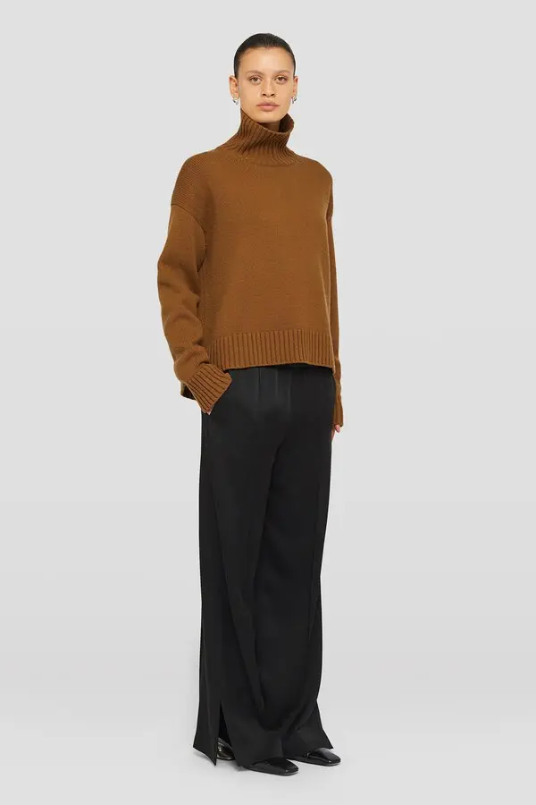 JIL SANDER High-neck Ribbed Sweater