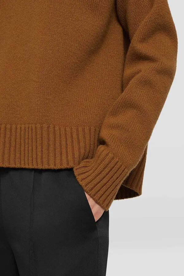 JIL SANDER High-neck Ribbed Sweater