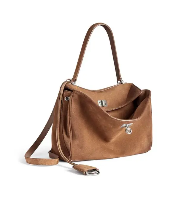 Balenciaga Rodeo Small Shoulder Bag - Camel