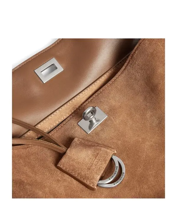 Balenciaga Rodeo Small Shoulder Bag - Camel