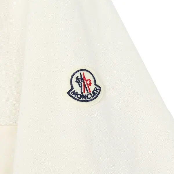 Moncler Logo Patch Crewneck T-shirt - White