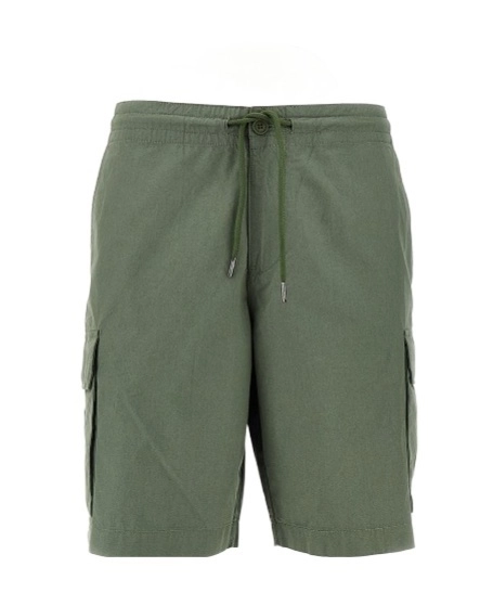 Emporio Armani Cargo Shorts With Drawstring Waist - No