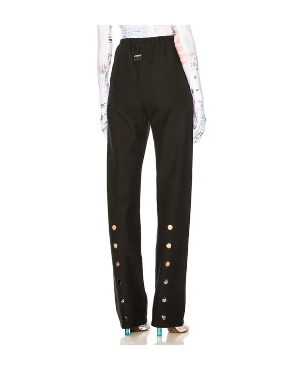 Vetements Hollowed-out Casual Pants