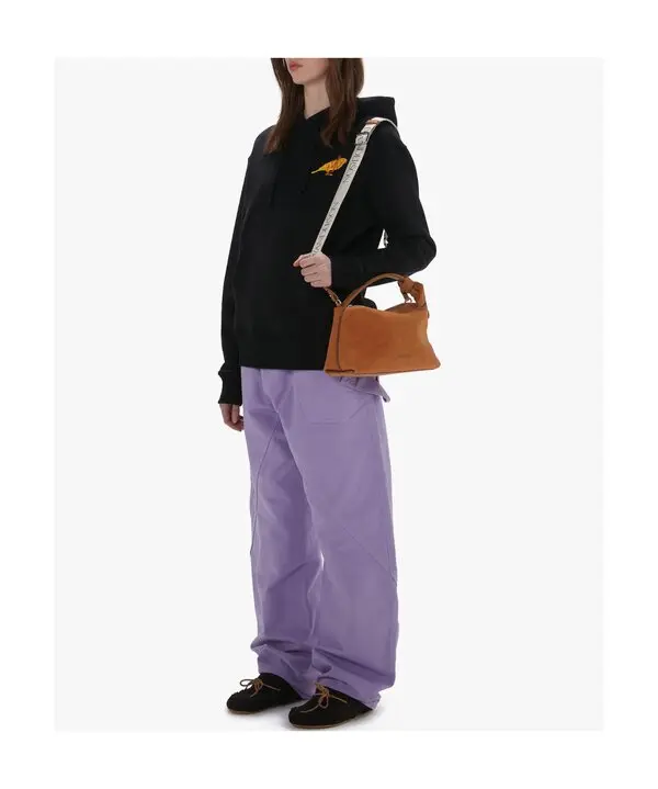 J.W.ANDERSON Embroidered Organic Cotton Hoodie