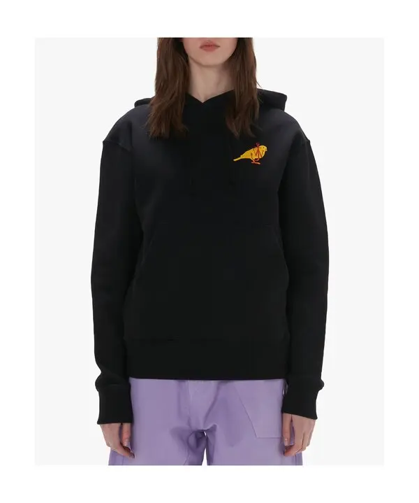 J.W.ANDERSON Embroidered Organic Cotton Hoodie