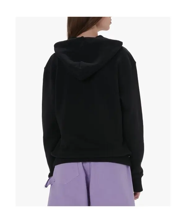 J.W.ANDERSON Embroidered Organic Cotton Hoodie