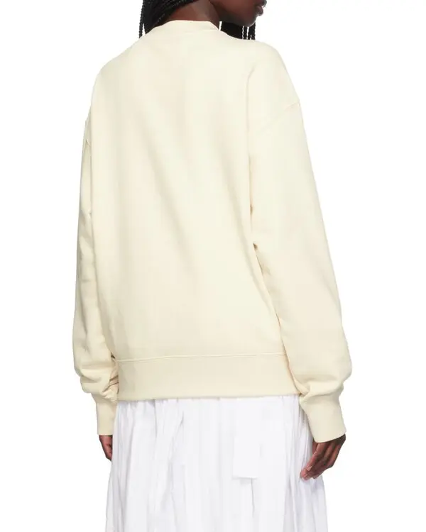 JIL SANDER Logo Printed Crewneck Sweatshirt