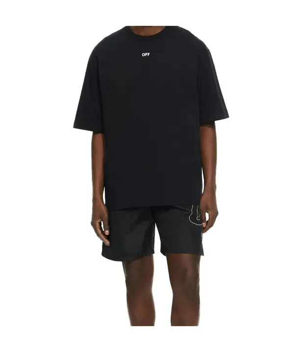 Off-White Chain Arrow Skate T-shirt - Black