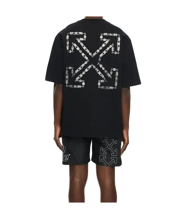 Off-White Chain Arrow Skate T-shirt - Black
