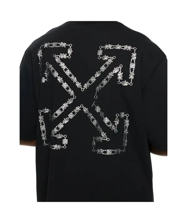 Off-White Chain Arrow Skate T-shirt - Black