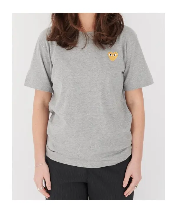 Play Comme Des Garcon Short-sleeved T-shirt - Gray