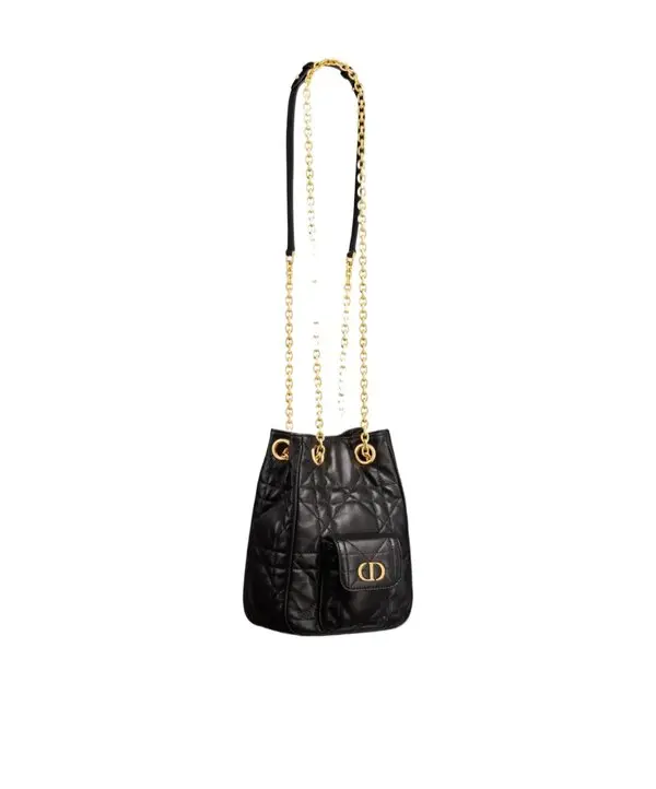 Dior Small Caro Multicarry Backpack With Chain