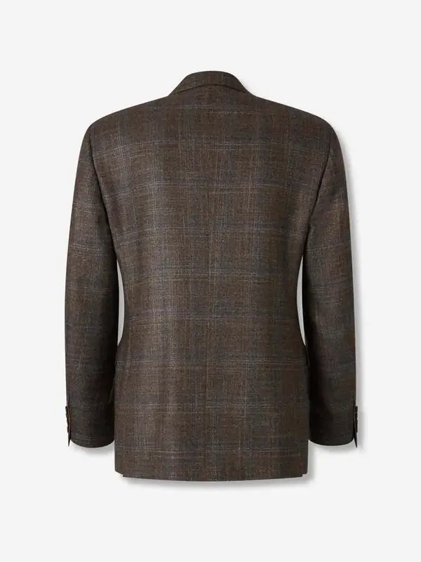 Canali Tailored Plaid Blazer
