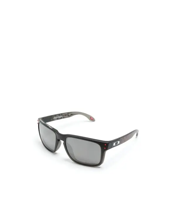 Oakley Holbrook Square-frame Sunglasses With Temple Logo Detail - Gray