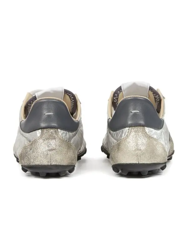 MAISON MARGIELA Metallic Lace-up Sneakers