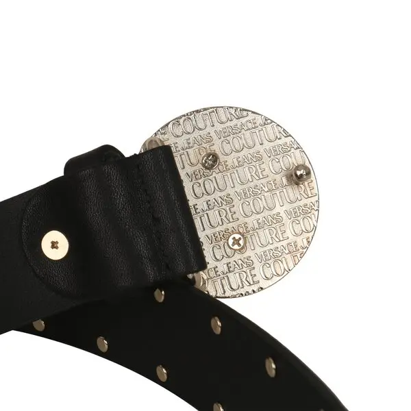 Versace Embellished Leather Belt