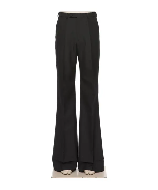 Valentino Garavani Pleated Flared Trousers