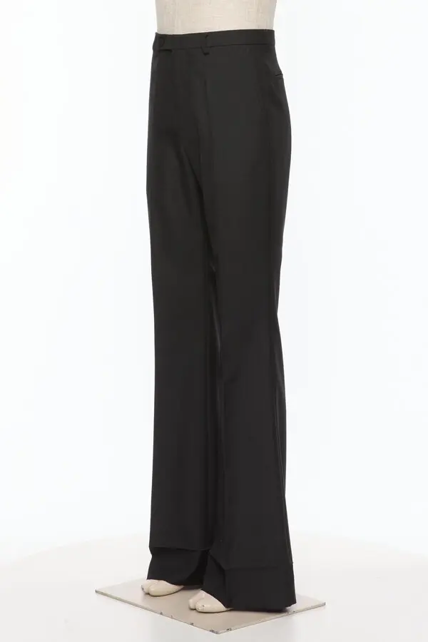 Valentino Garavani Pleated Flared Trousers
