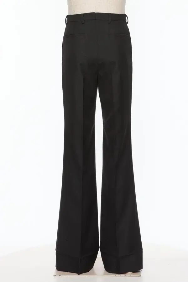 Valentino Garavani Pleated Flared Trousers