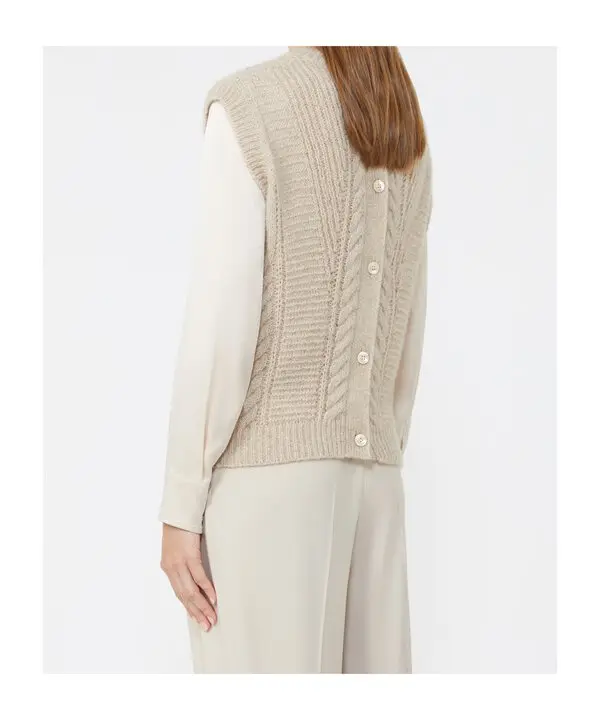 Max Mara Crewneck Knitted Vest