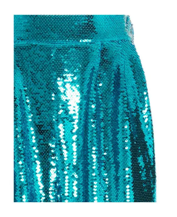 TOM FORD Sequined Straight Leg Pants - Blue
